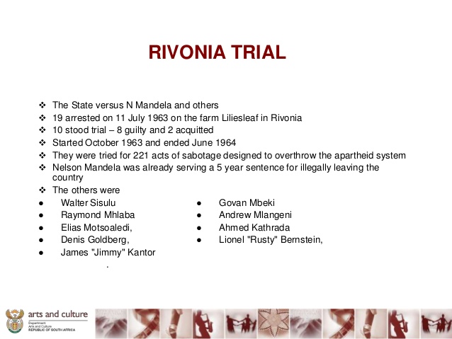 The Rivonia Trial Fifty Years later - Radio Free South Africa
